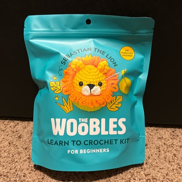 The Woobles | Art | New The Woobles Sebastian The Lion Complete Kit ...